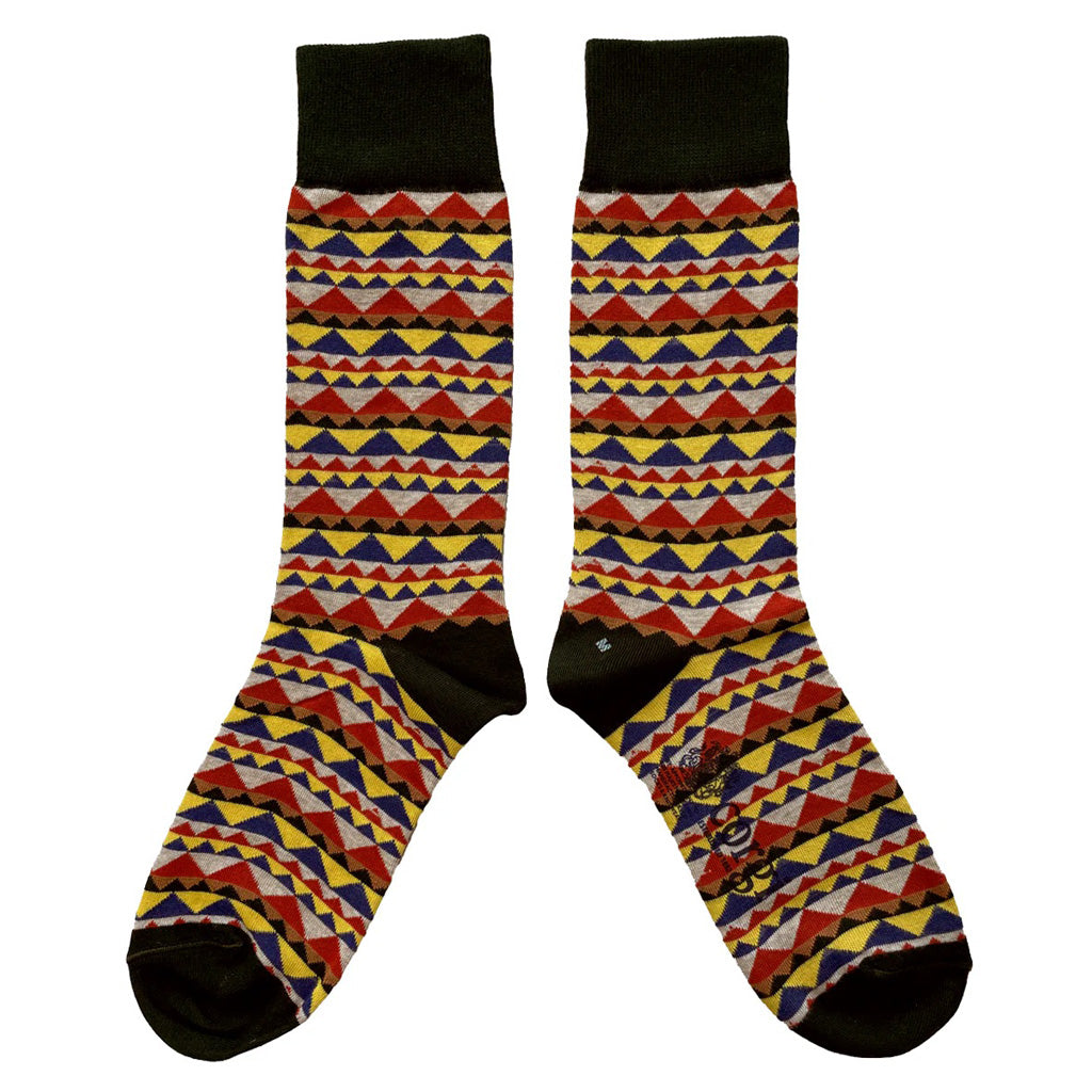 CIRCUS TRIANGLE ADULT SOCKS – The Little Wooden Peg
