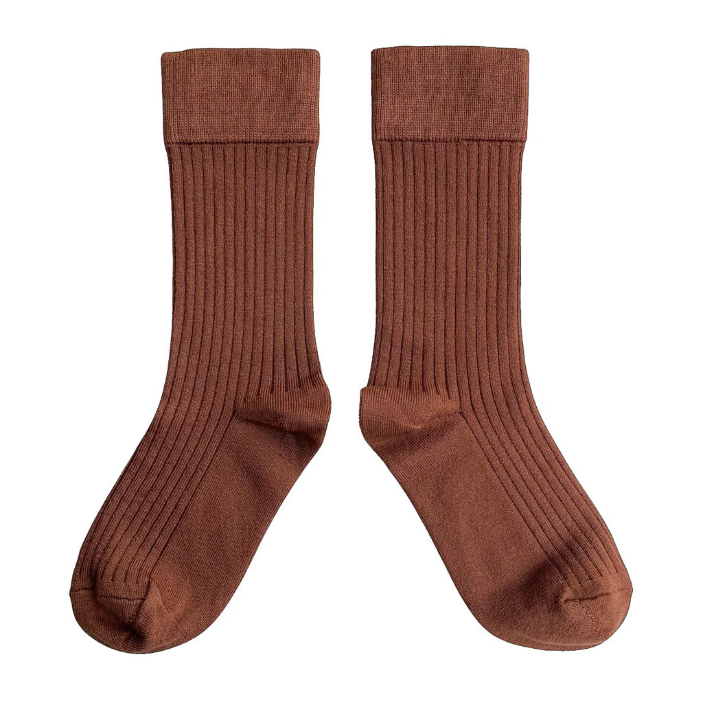 WOMENS MERINO WOOL SOCKS - SANDALWOOD – The Little Wooden Peg