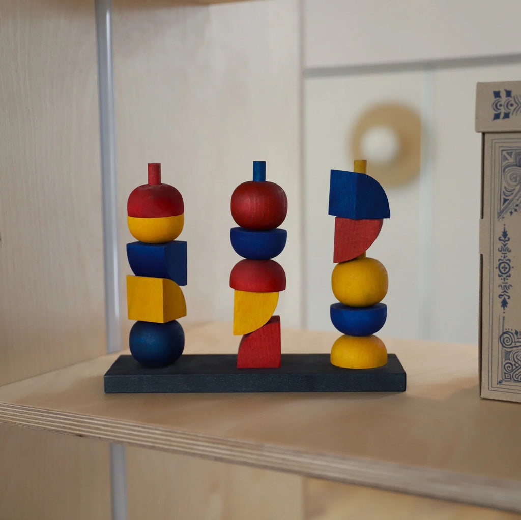 Modern stacking toy – The Little Wooden Peg
